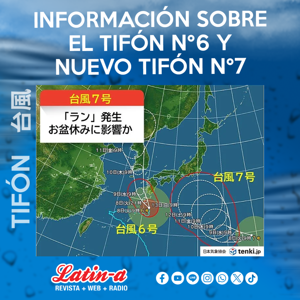 INFORMACIÓN SOBRE EL TIFÓN N°6 Y NUEVO TIFÓN N°7 - Latin-a - Noticias ...