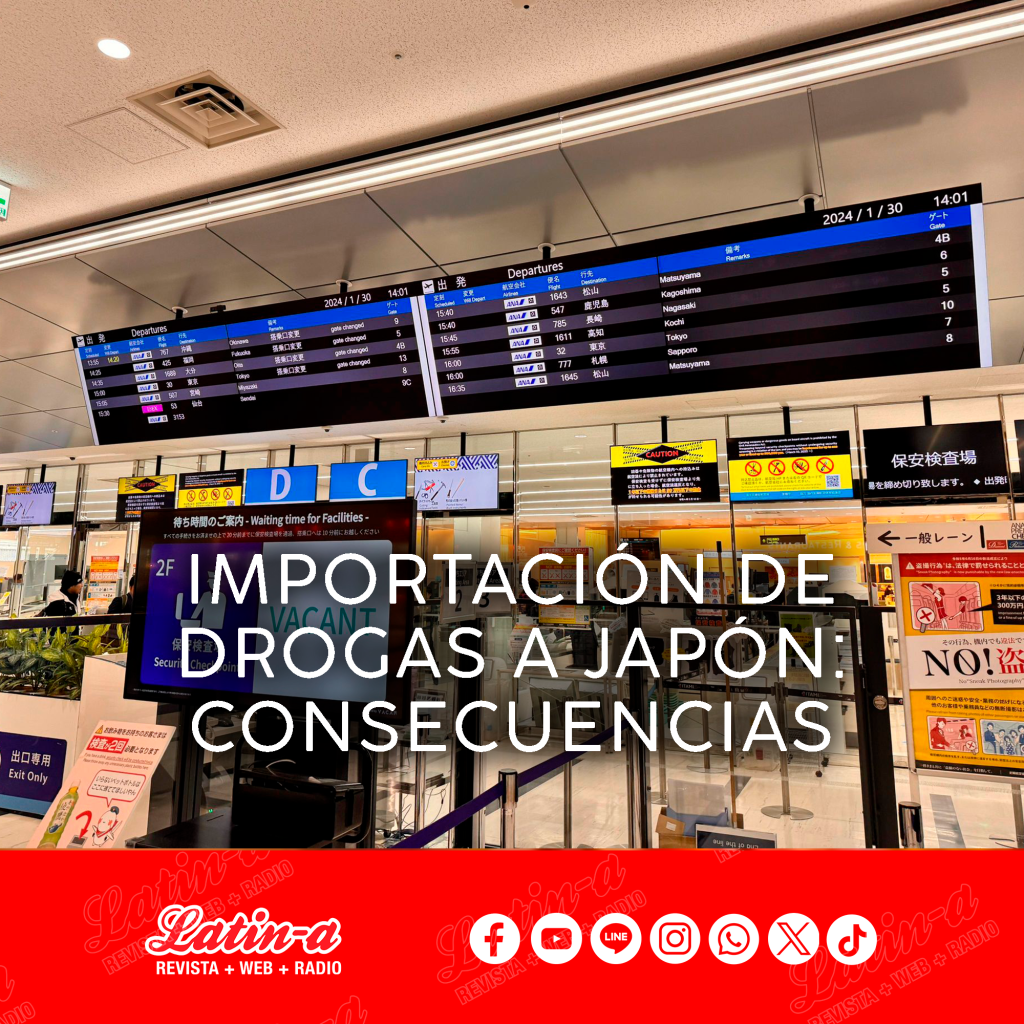 IMPORTACIÓN DE DROGAS A JAPÓN - Latin-a - Noticias de Japón
